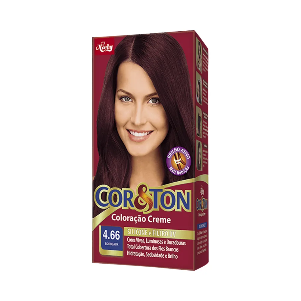 TINTURA COR&TON 4.66 BORDEAUX - Farmácia do IPAM