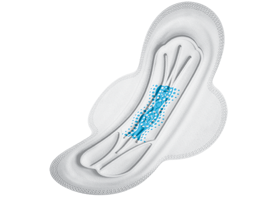 ABSORVENTE INTIMUS TRIPLA PROTEÇÃO COBERTURA SUAVE COM ABAS COM 8 ...